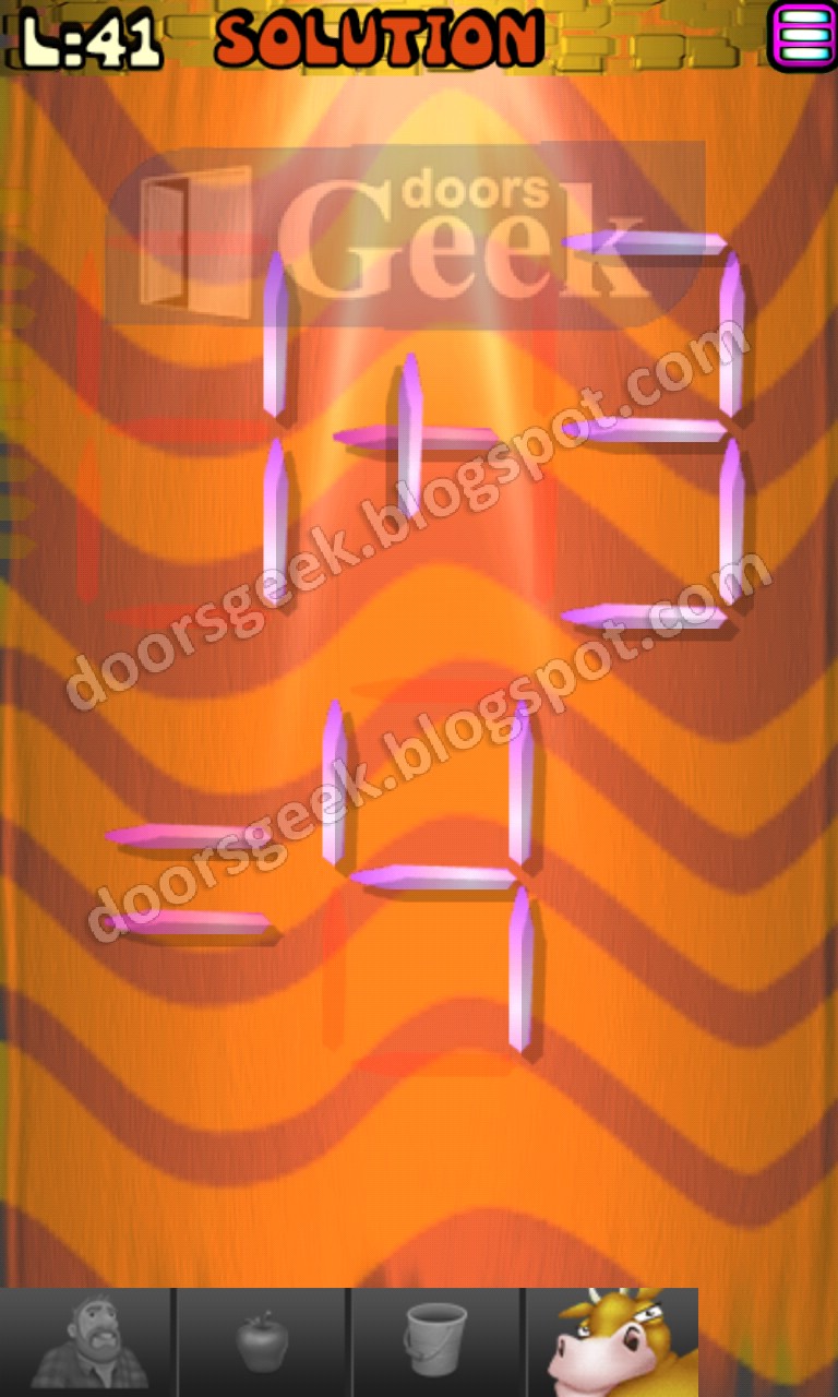 Matches Puzzle [Episode 1] Level 41 Solution ~ Doors Geek